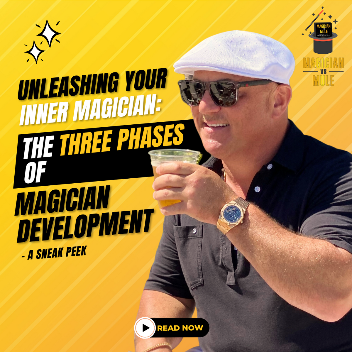 Unleashing Your Inner Magician: The Three Phases of Magician Developme – Mark Evans DM