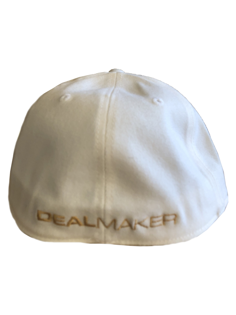 White DM Hat – Mark Evans DM
